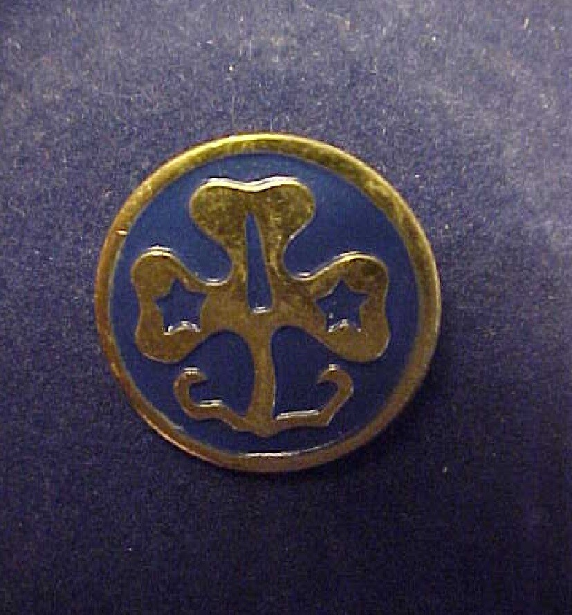 Vintage 1950s Brownie Girl Scout Pin & Boy's Cub Scout Scarf ...