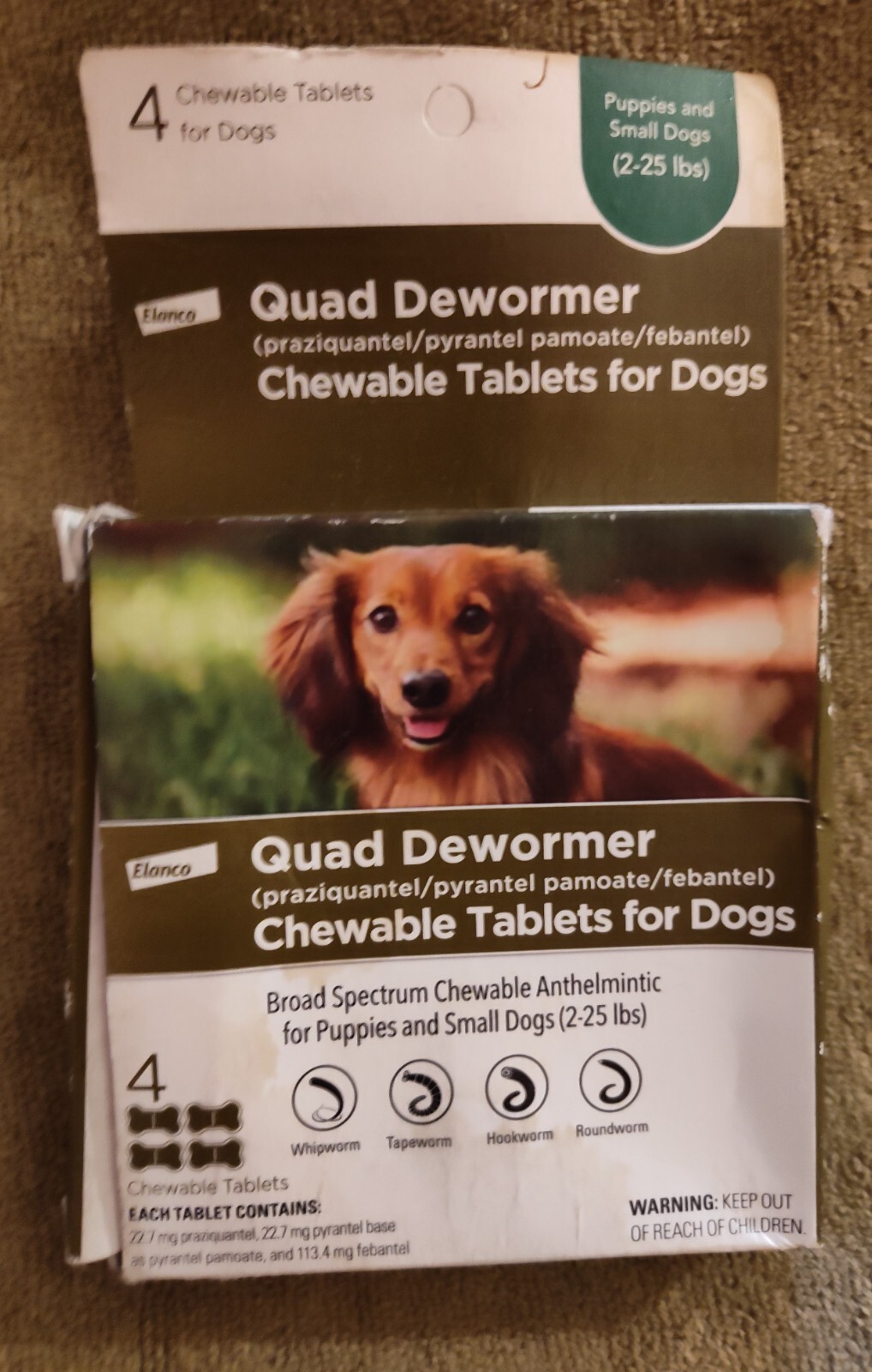 2 of Bayer Expert Care Broad Spectrum Quad Dewormer for Small Dogs 4 ...