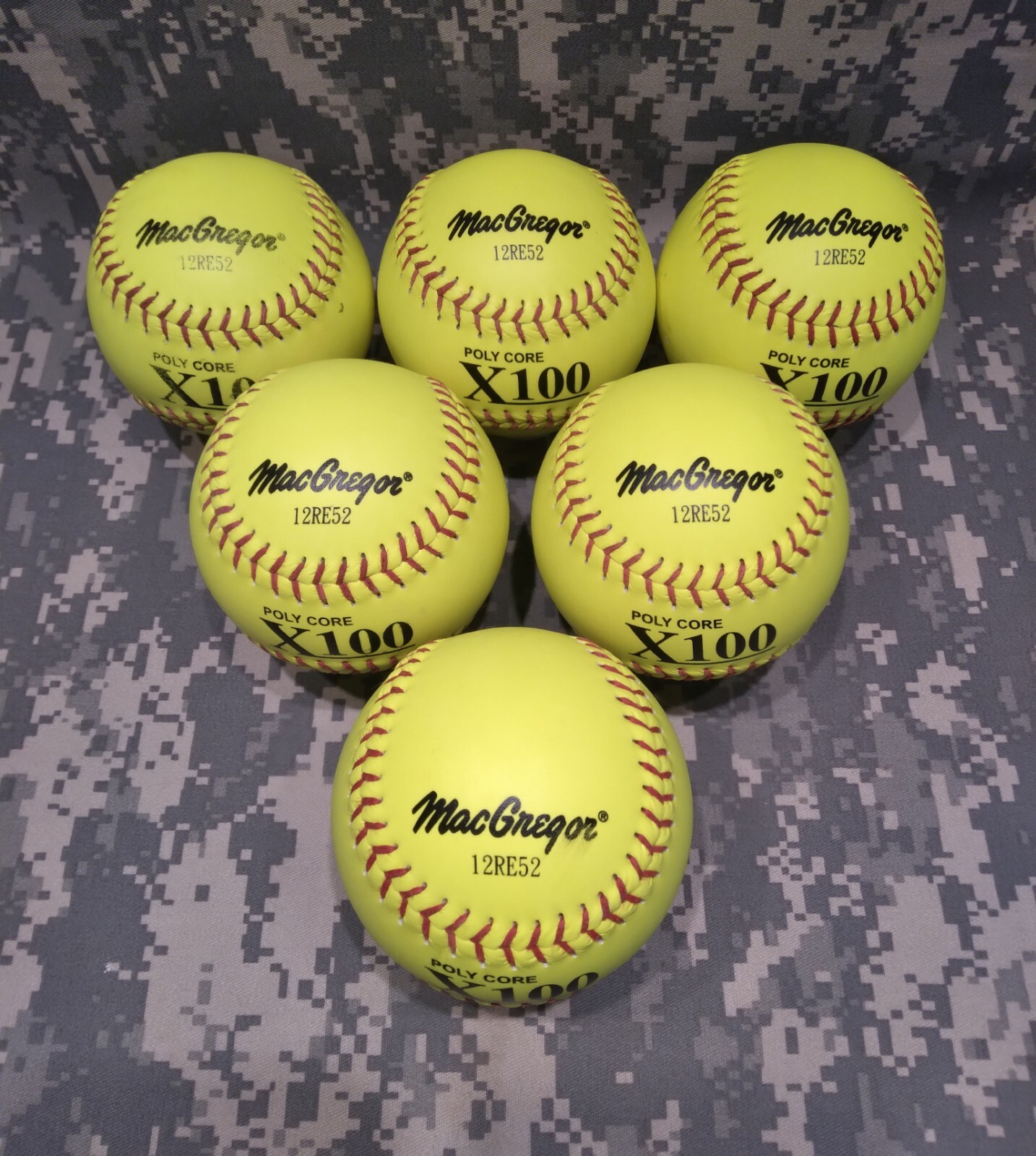 12” MacGregor Softballs X100 Used But In GREAT Condition And Clean ...