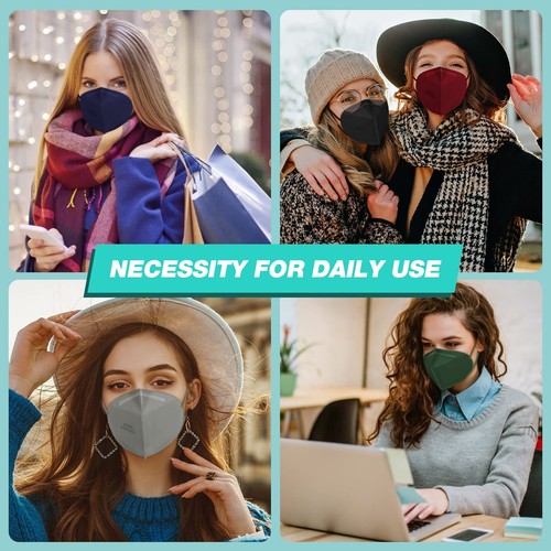 KN95 Face Masks, Individually Wrapped Multicolor Face Masks for Men and ...