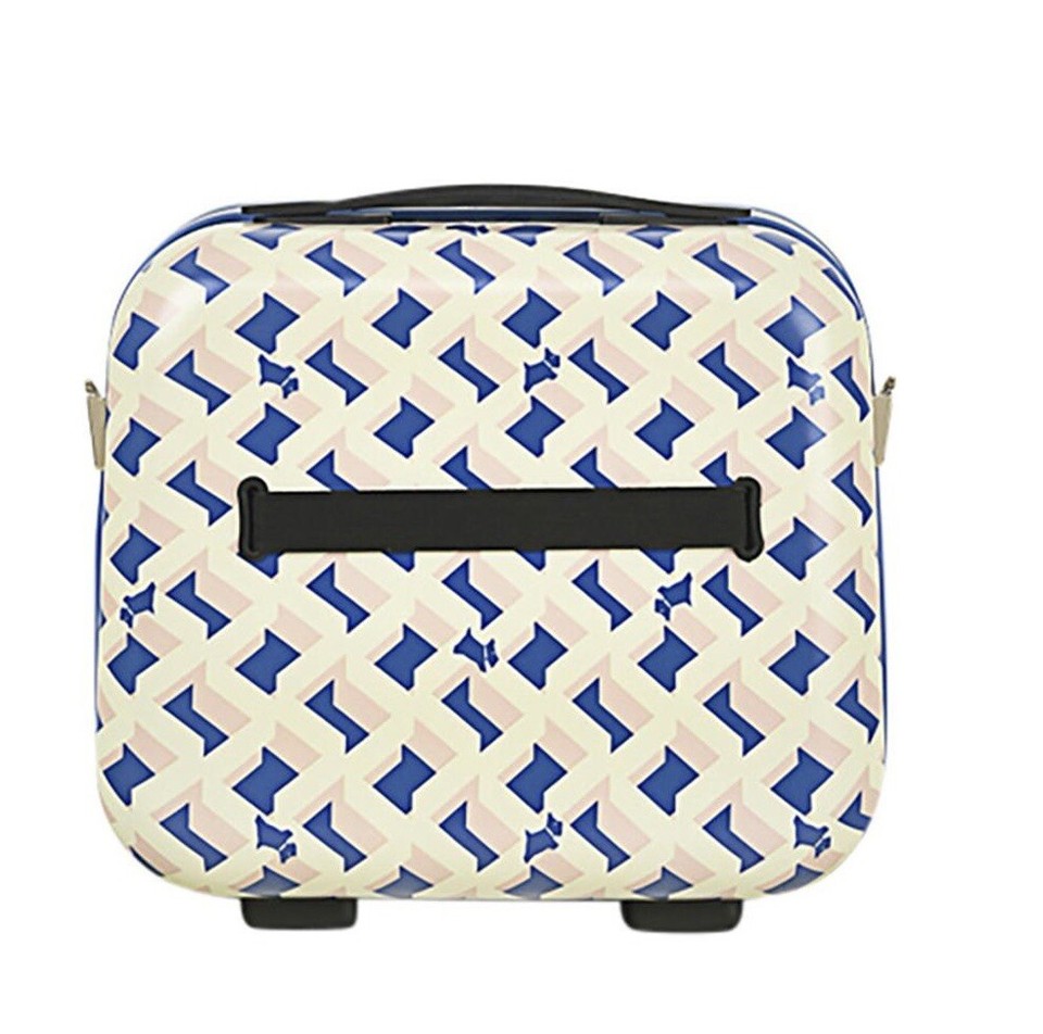 Radley Optic Dog Hardsided Vanity Case Travel Hand Carry On Overnight ...