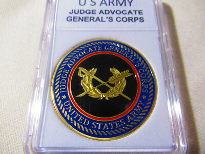 US ARMY (JAG) JUDGE ADVOCATE GENERAL'S CORPS Challenge Coin | eBay