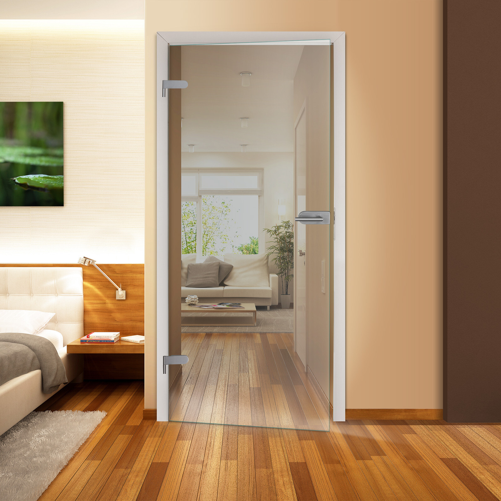 Glastüren Sicherheitsglas DIN 12150-1 hochwertig veredelt 4 ...