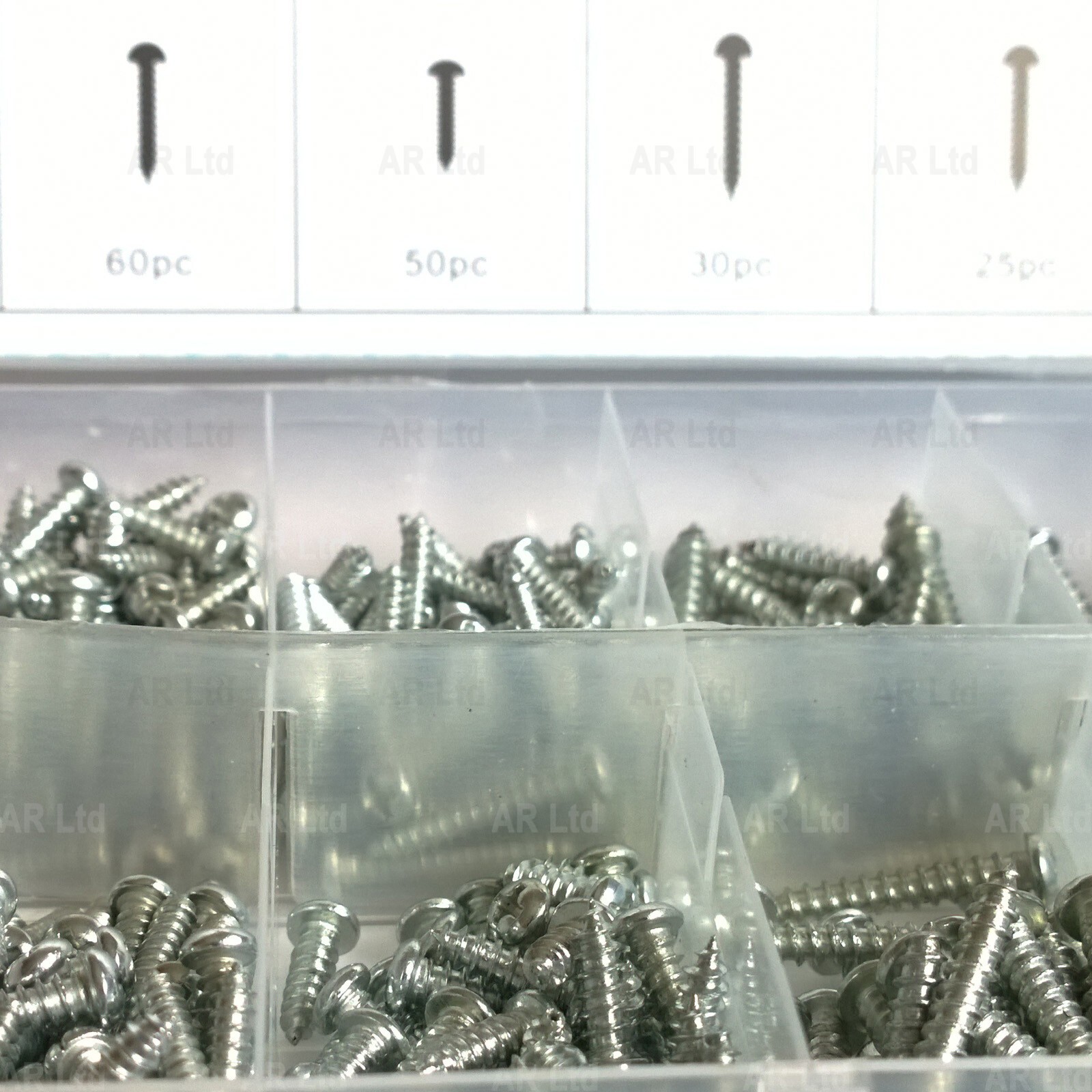 550 Philips Cross Head Self Tapping Screws. Philips Assorted Self ...