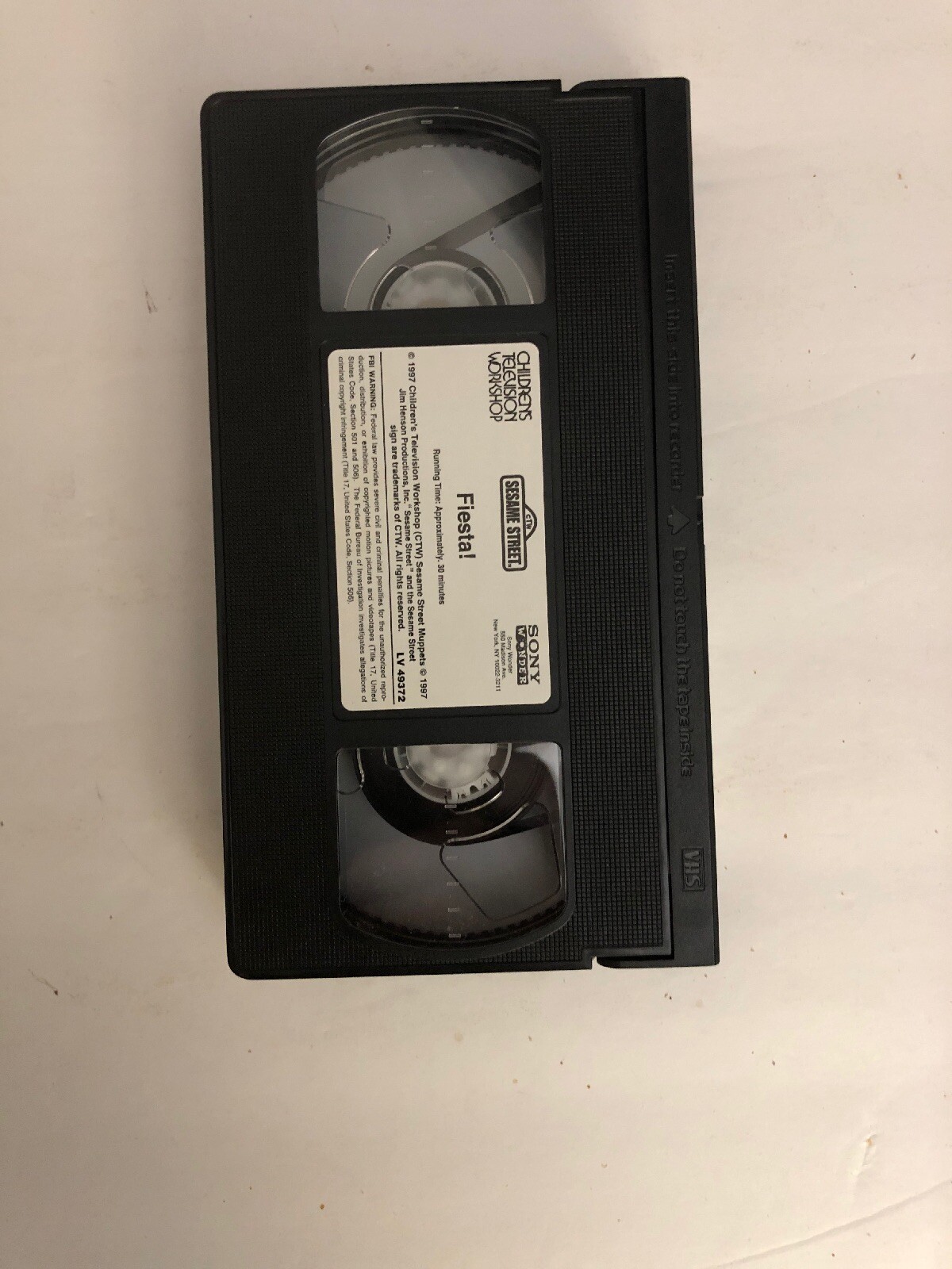 Sesame Street Fiesta!(VHS 1997)TESTED RARE VINTAGE COLLECTIBLE SHIPS N ...