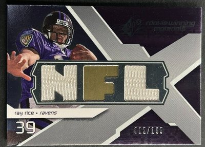 2008 SPx - Ray Rice #RM-RR Baltimore Ravens - RC Dual Jersey /199 | eBay