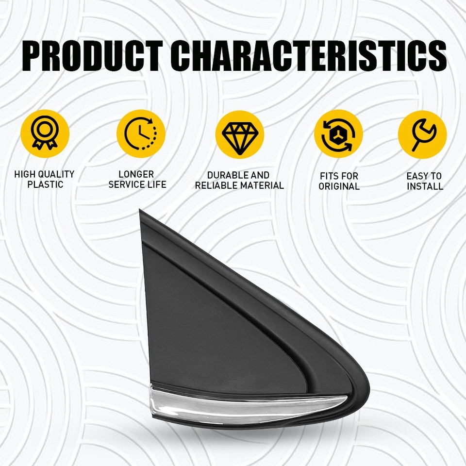 For Chevrolet Cruze 2016 2017 18 19 Left Side Fender Pillar Trim Panel ...