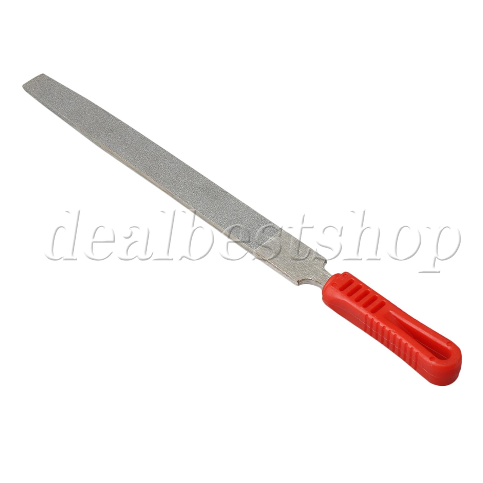 10" inch Diamond Coated Flat File 250mm Length Grit 180 medium Filing ...