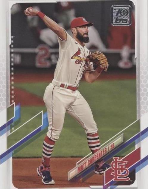 2021 Topps - Matt Carpenter #566 Advanced Stats Back /300 for sale ...