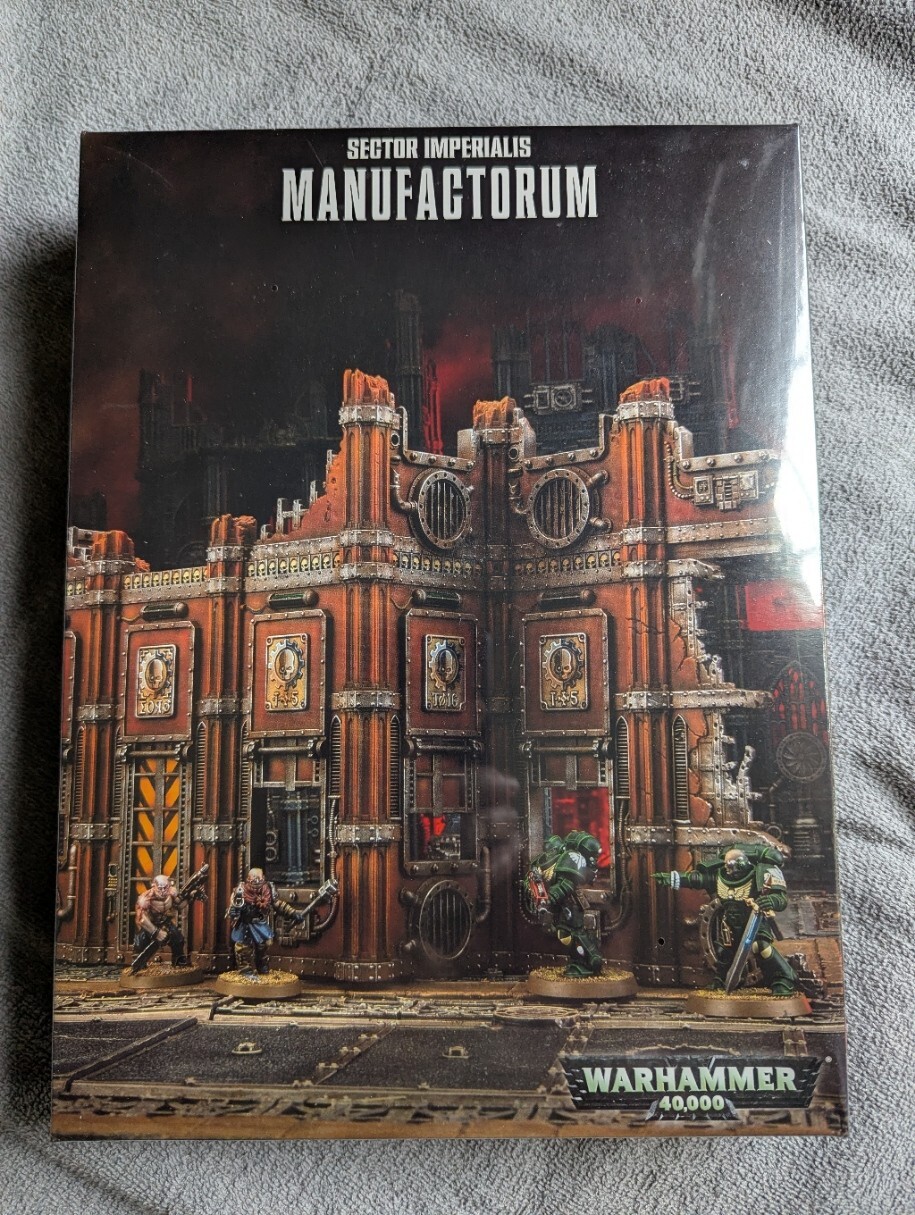 WARHAMMER 40K - SECTOR IMPERIALIS MANUFACTORUM - TERRAIN - OOP NEW | eBay