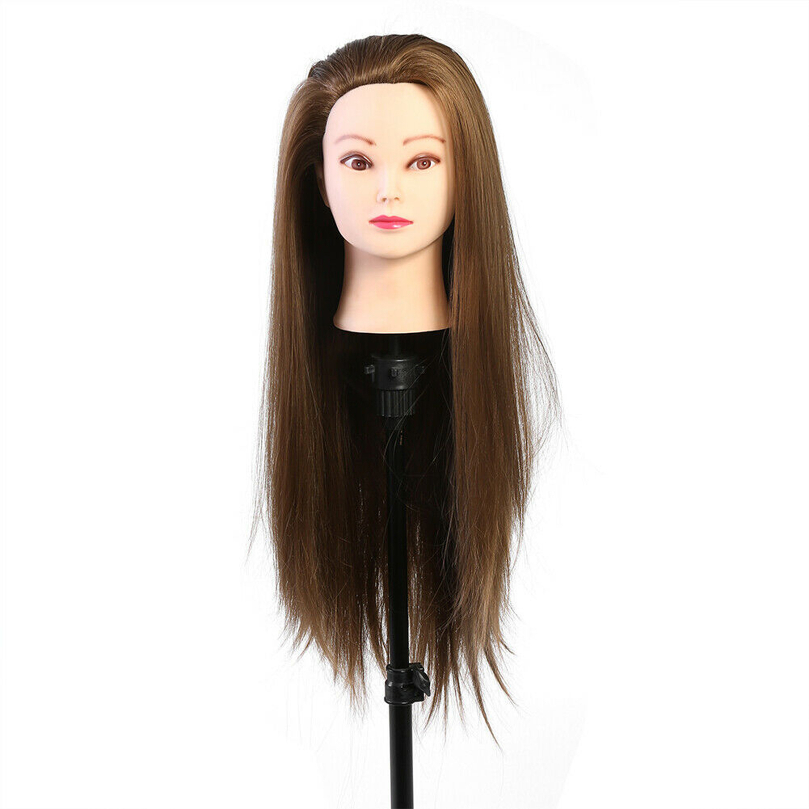 Hairdressing Practice Head Long Hair Styling Mannequin Training Head ...