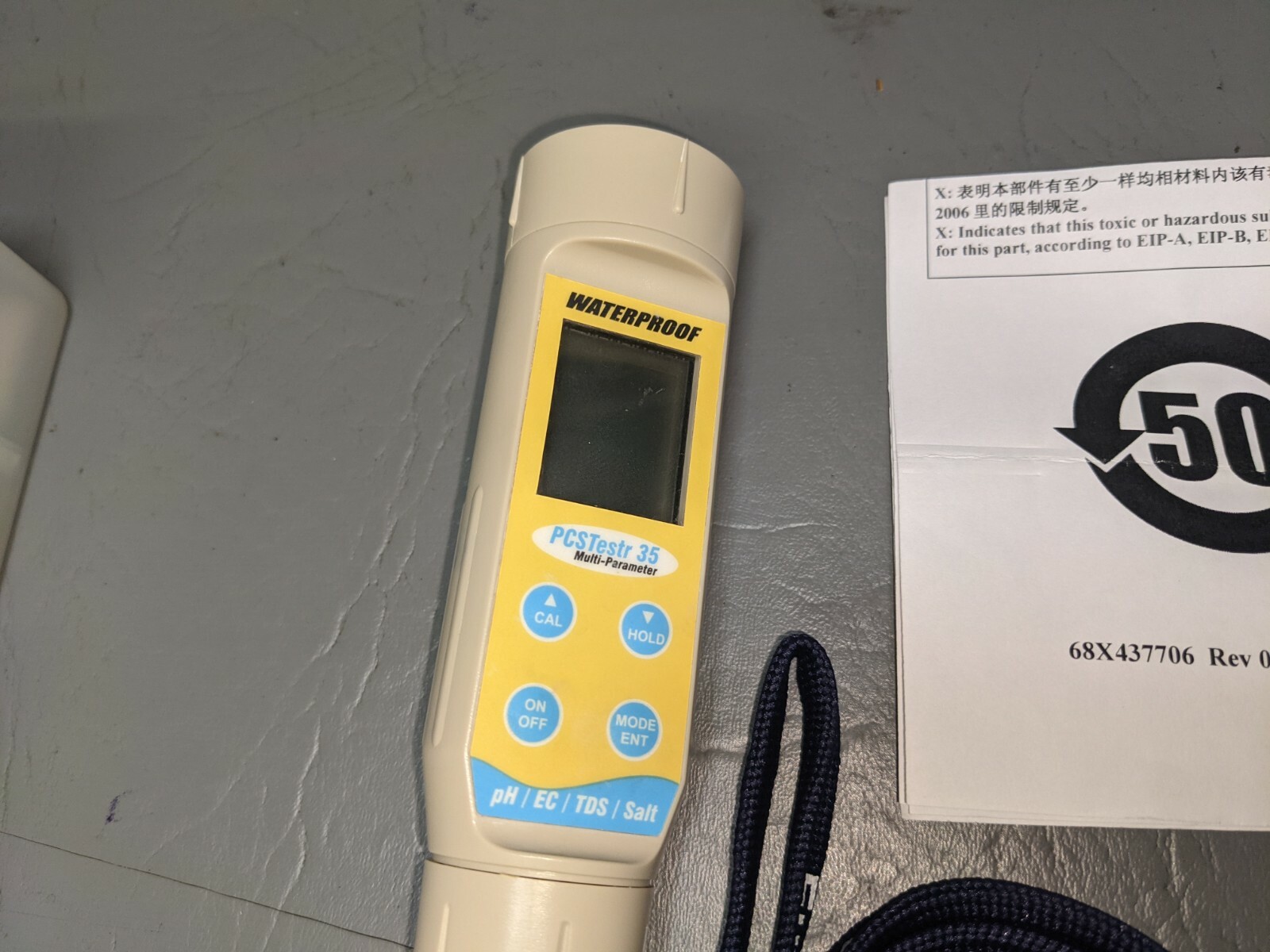 Oakton Eutech Instruments PCSTESTr 35 pH/EC/TDS/PPT Multi-Paratemer ...