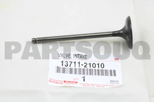 1371121010 Genuine Toyota VALVE, INTAKE 13711-21010 | eBay