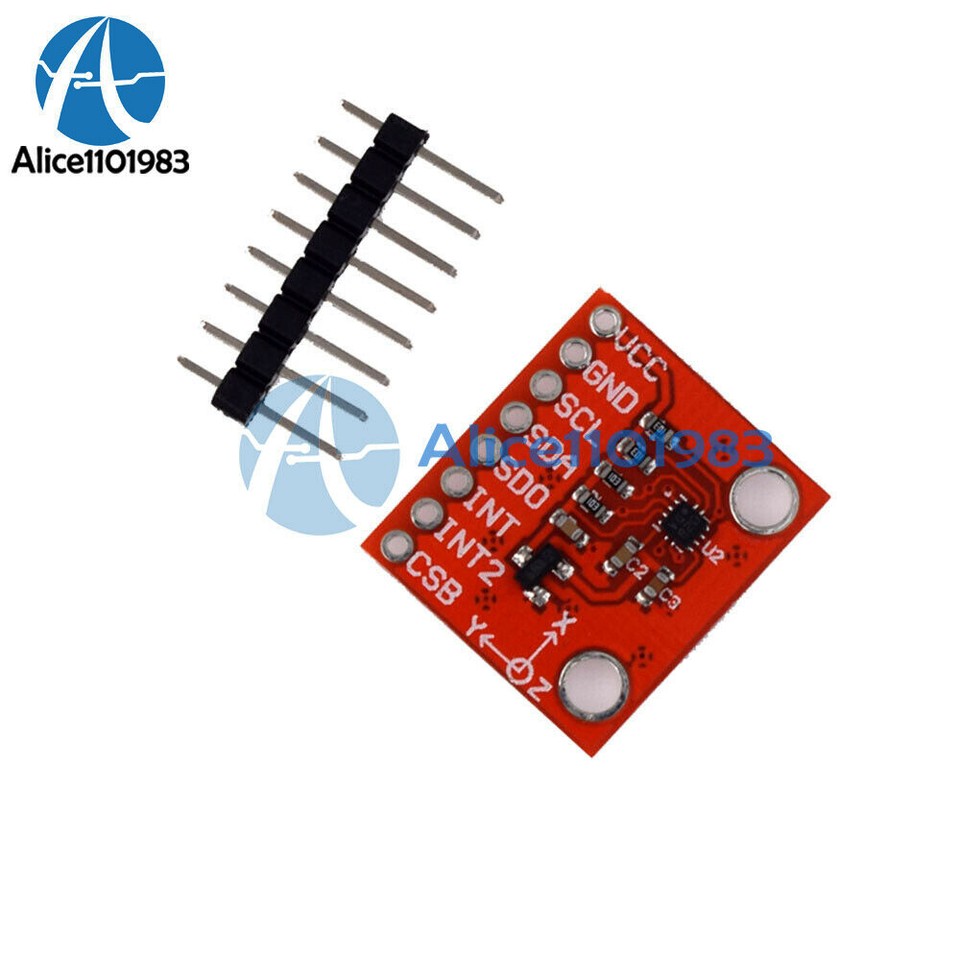 1.62-3.6V BMA-280 Three-axis Gravity Triaxial SPI I2C Acceleration ...