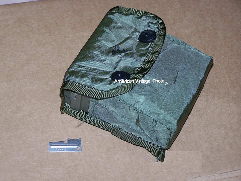 US Military First Aid Kit Pouch + Insert ALICE IFAK & P38 Shelby Can ...