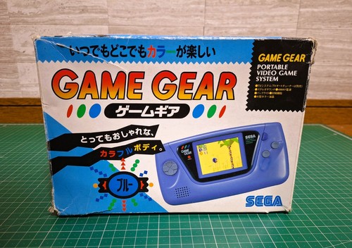 Sega Game Gear OG Blue Console Japan *MAIN UNIT GREAT CONDITION ...