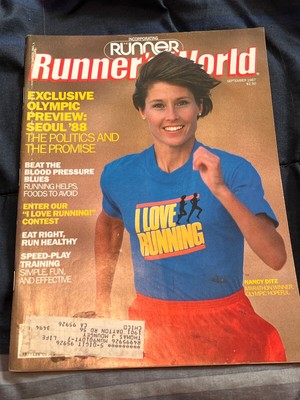 Runner’s World Magazine September 1987 Nancy Ditz | eBay