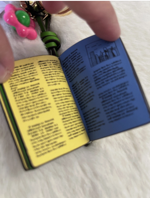 NWT Kate Spade Fresh Picks Magazine Bag Charm Key Fob Multi | eBay