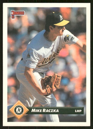 1993 Donruss #183 Mike Raczka | eBay