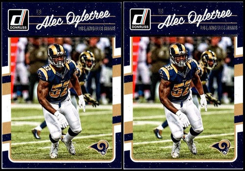 Alec Ogletree Los Angeles Rams (2) Card Lot - RARE TREASURE | eBay