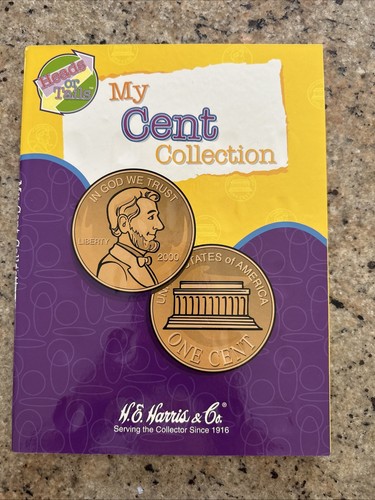 New HE Harris My Cent Collection 2000 Coin Album | eBay