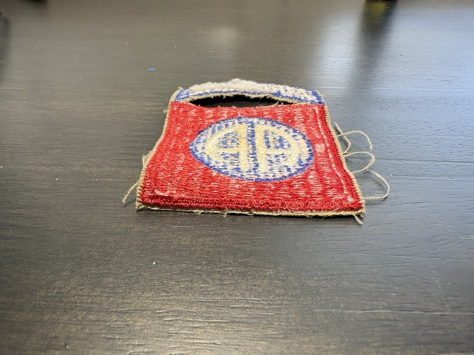 Original WW2 82nd Airborne Patch With Attached Airborne Tab | eBay