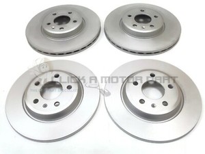 AUDI A4 B8 2008-2015 FRONT & REAR BRAKE DISCS SET (IMPORTANT READ ...