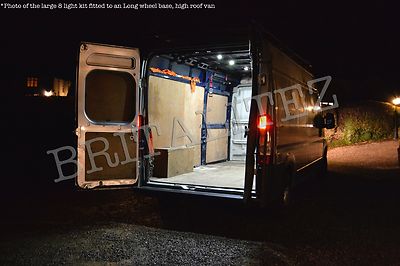 Ford Transit LED Light Kit, Van Lighting, Loading Area Lights, Interior ...