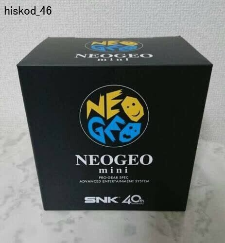 SNK Neo Geo Mini Console Built-in 40 titles of Game 40th Anniversary W ...