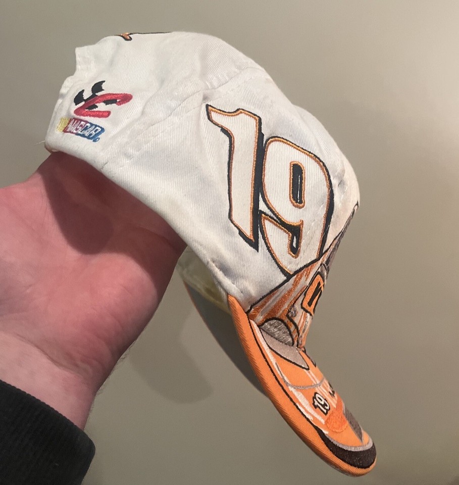 Vintage Mike Skinner #19 Yellow Freight Racing Snapback Hat Cap Nascar ...