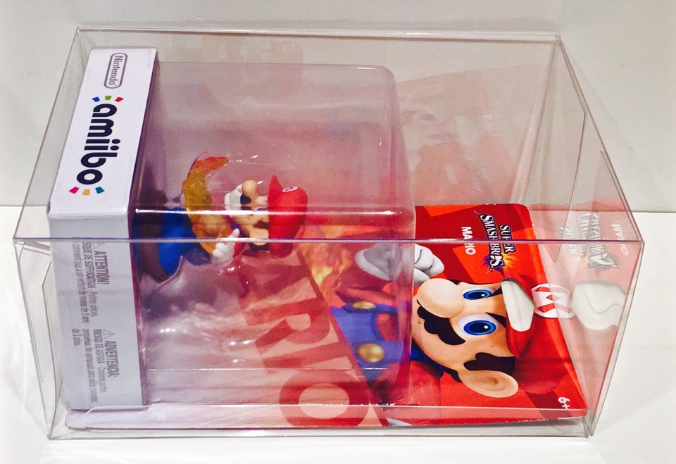 1 Box Protector For The NINTENDO AMIIBO LARGER ORIGINAL SIZE ONLY ...