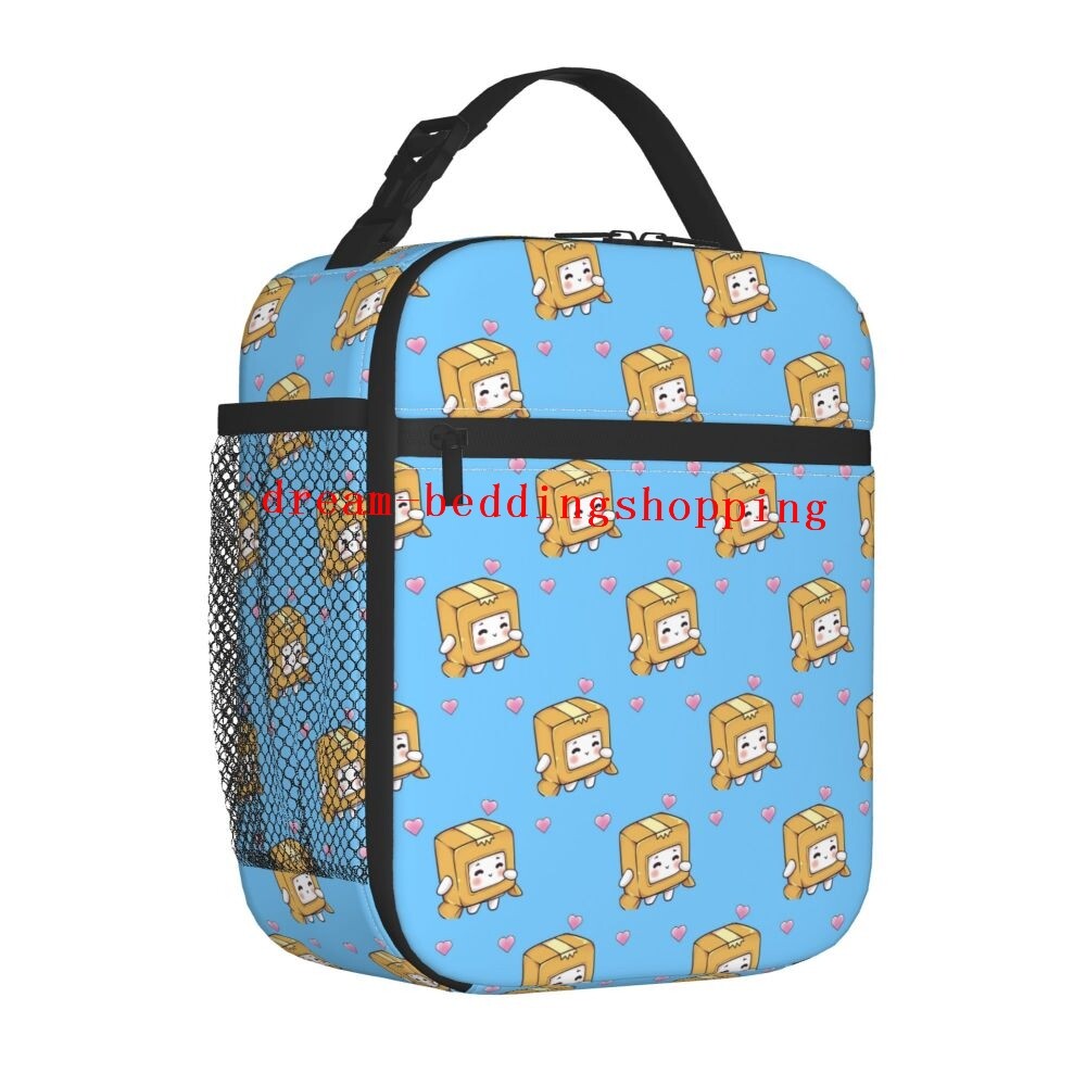 Lankybox Rocky Foxy Insulated Lunch Bag School Picnic Snack Lunchbox ...