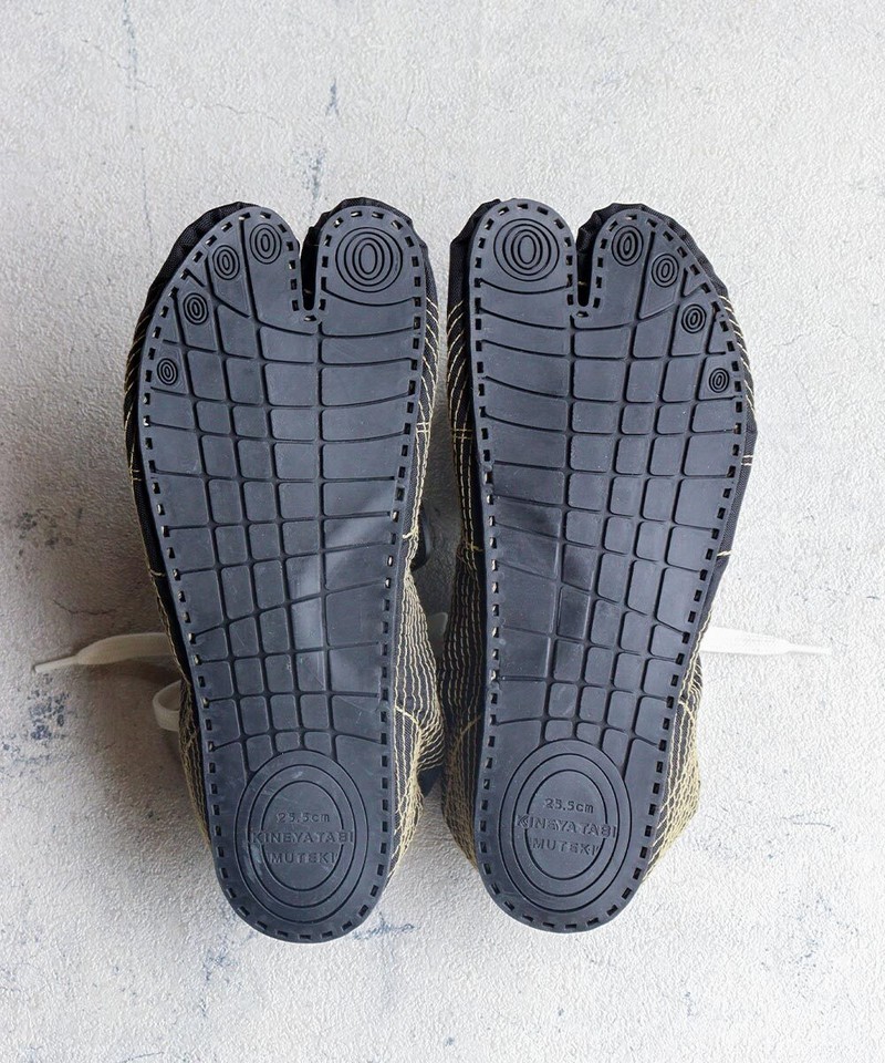 Kineya Tabi MUTEKI Japanese Running Shoes Ninja Split Toe 3 Color Men's ...