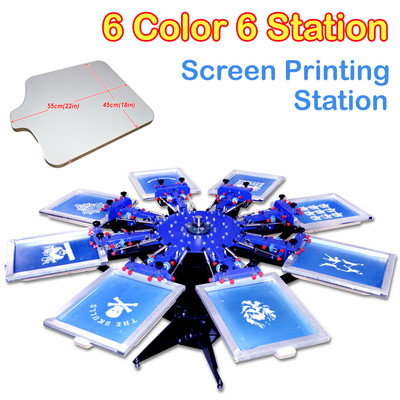 Screen Printing - 8 Station