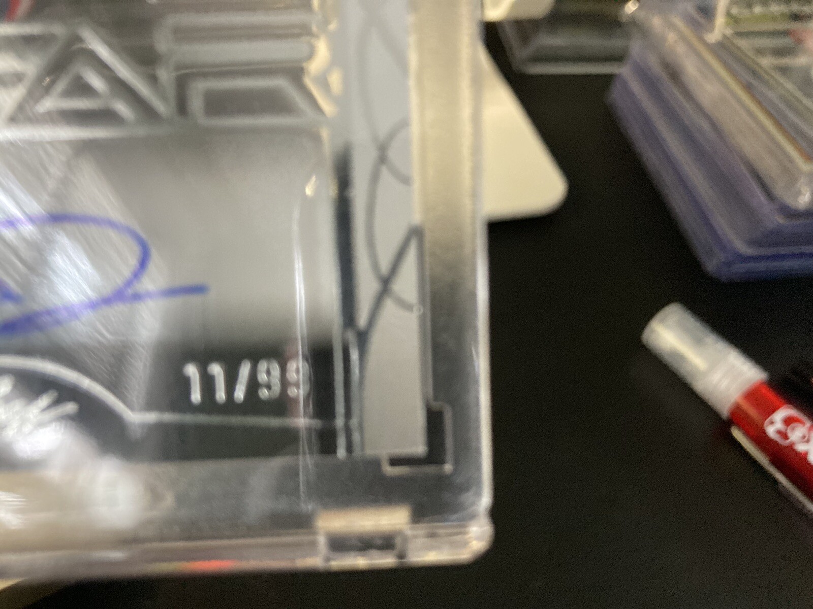 2022 Leaf Trinity ROOKIE Bailey Zappe Clear Autograph 11/99 New England ...