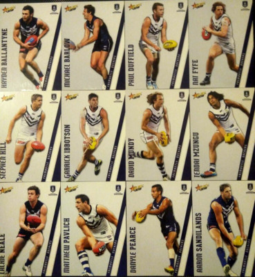 2015 AFL SELECT CHAMPIONS FREMANTLE TEAM SET (12 cards) | eBay