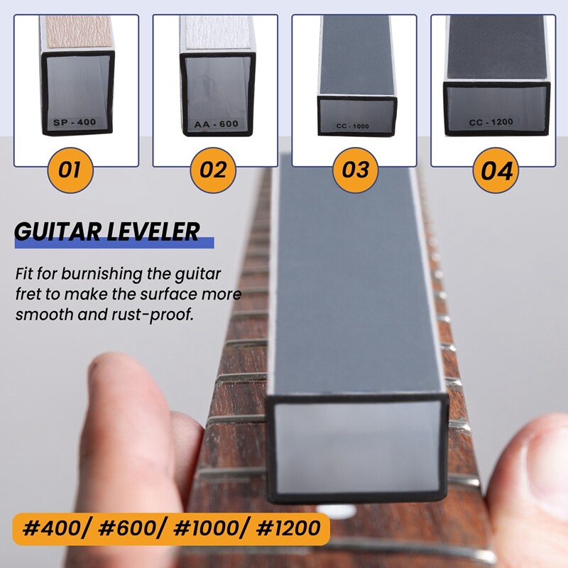 Guitar Fret Leveling Files Bass Guitar Leveler Fret Beam Luthier ...