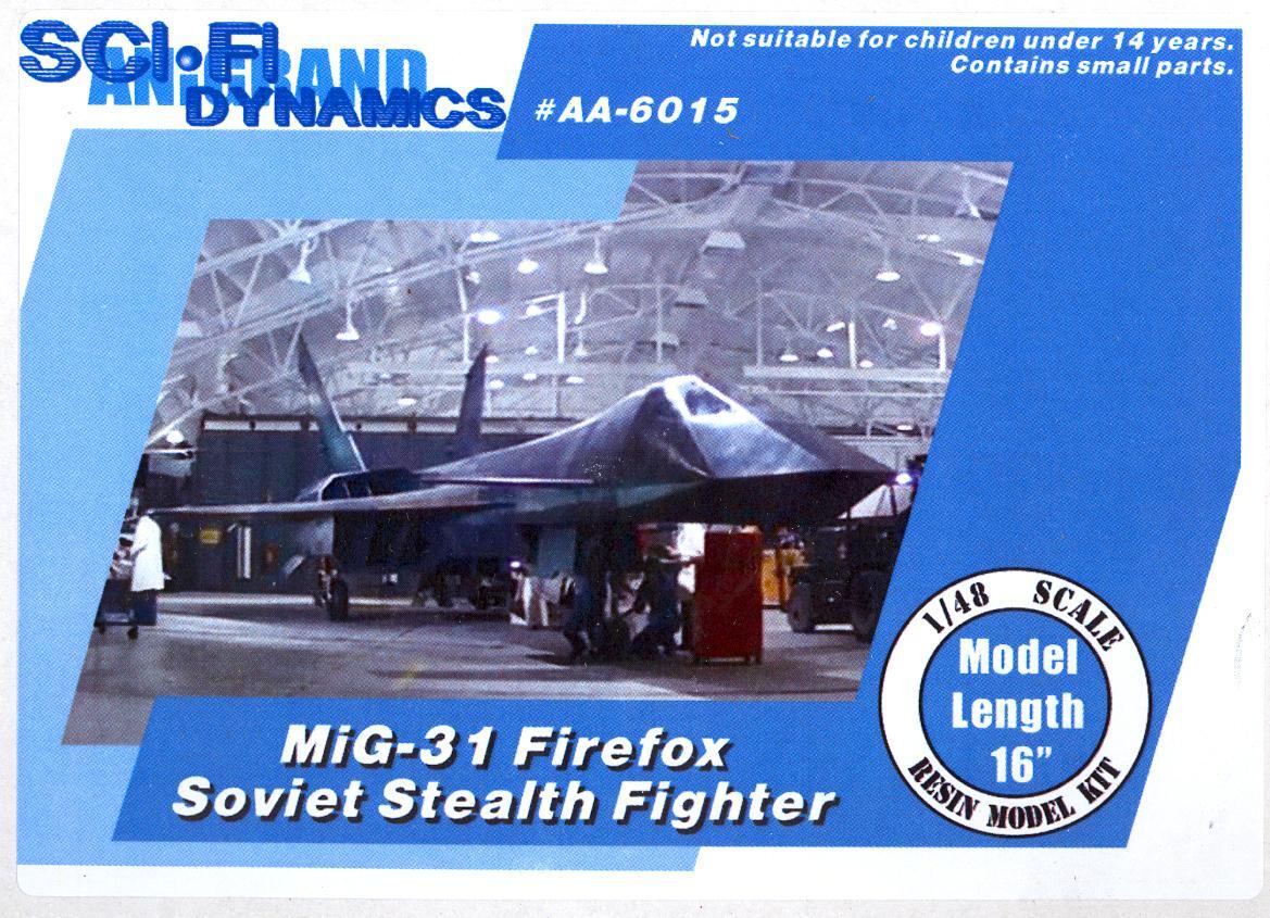 Mig 31 Firefox Model