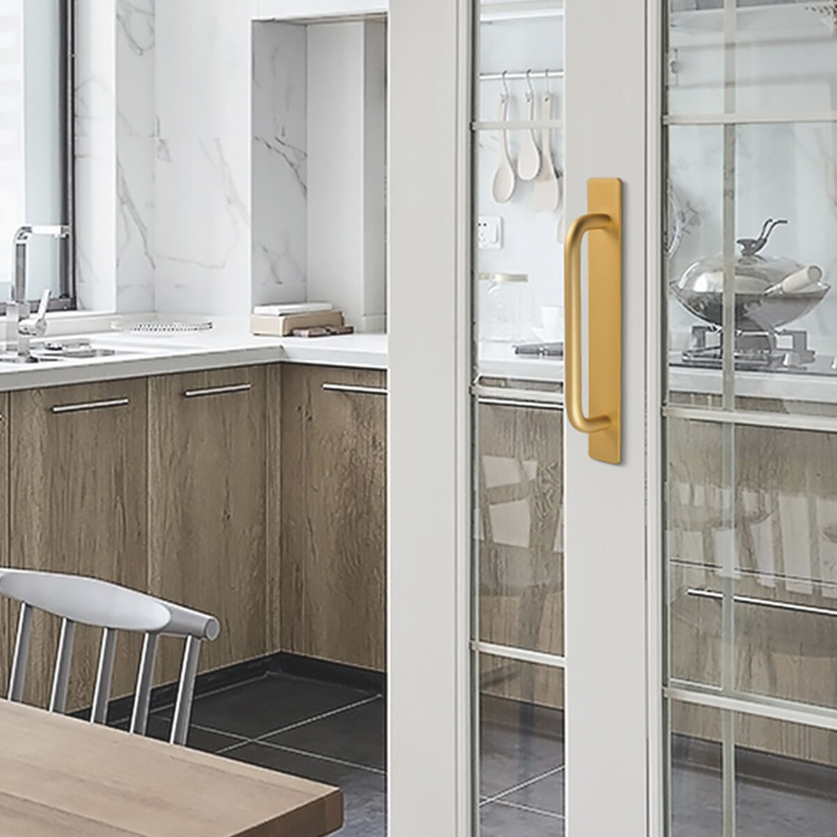 4Pcs 105MM Door Handles Self-Adhesive Instant Auxiliary Handles Heavy ...