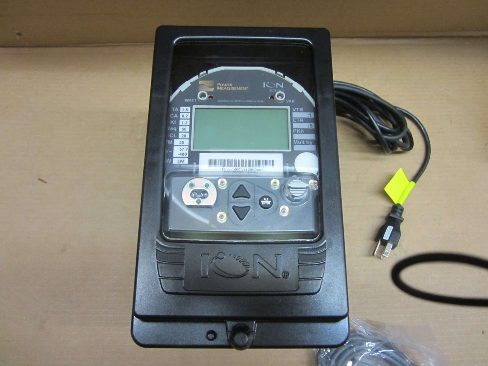 Schneider Electric POWER MEASUREMENT POWER LOGIC ION 8300 REVENUE METER ...