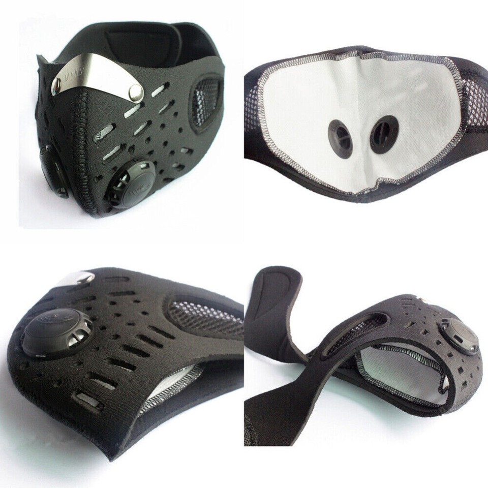 Dust Haze Prevention Activated Carbon Mask Washable Reusable Masks for ...