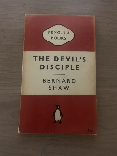 The Devil's Disciple Paperback George Bernard Shaw Vintage 1958 Penguin ...