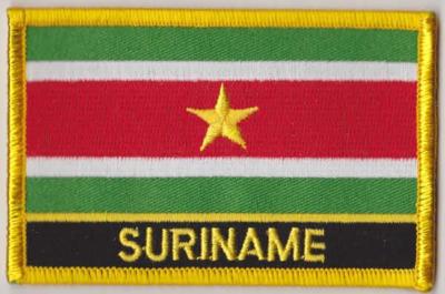 Surinam Country Flag Embroidered Patch T9 | eBay UK