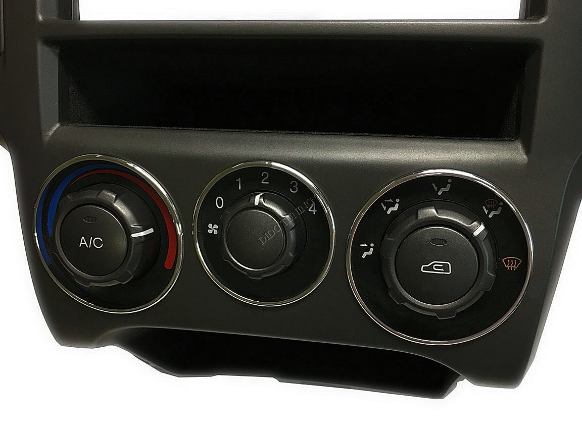 For Hyundai Matrix 2001-2010 Chrome Heater Rings Dashboard Alloy ...