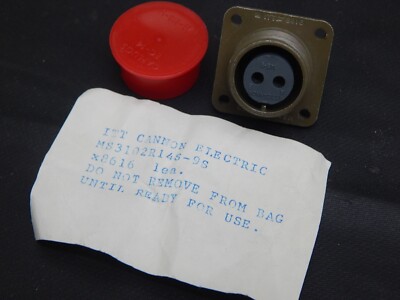 ITT CANNON MS3102R14S-9S CONNECTOR - USA SELLER - LIGHT SPEED SHIPPING ...