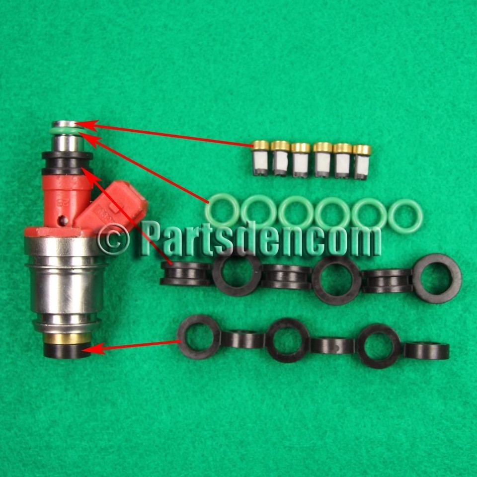 FUEL INJECTOR SERVICE KIT FITS NISSAN PATROL Y60 TB42E 4.2L 1991-1999 ...
