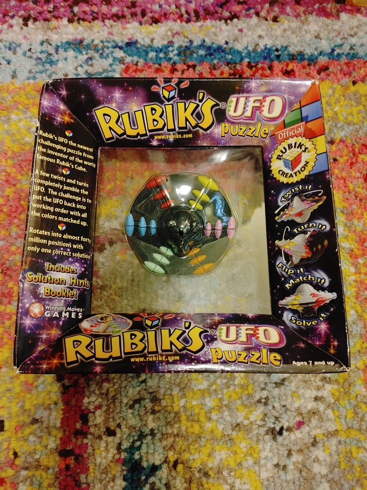 Vintage Rubik's UFO Twist Brain teaser Puzzle game | eBay