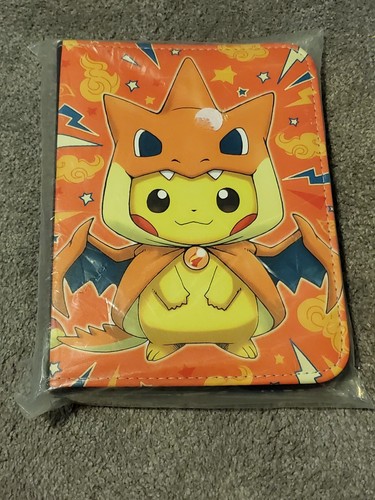 Pokemon Binder Mega Charizard Poncho Pikachu Binder 55 Page / 440 Card ...