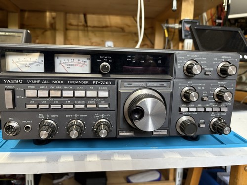 Yaesu FT-726R VHF/UHF All-Mode Tribander Transceiver Ham Radio | eBay UK