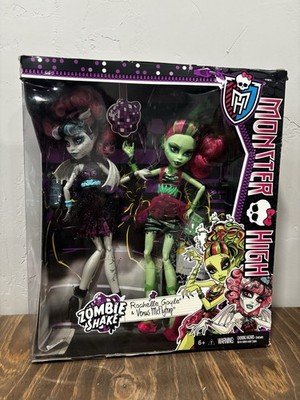 Monster High Doll Zombie Shake Rochelle Goyle & Venus McFlytrap new in ...
